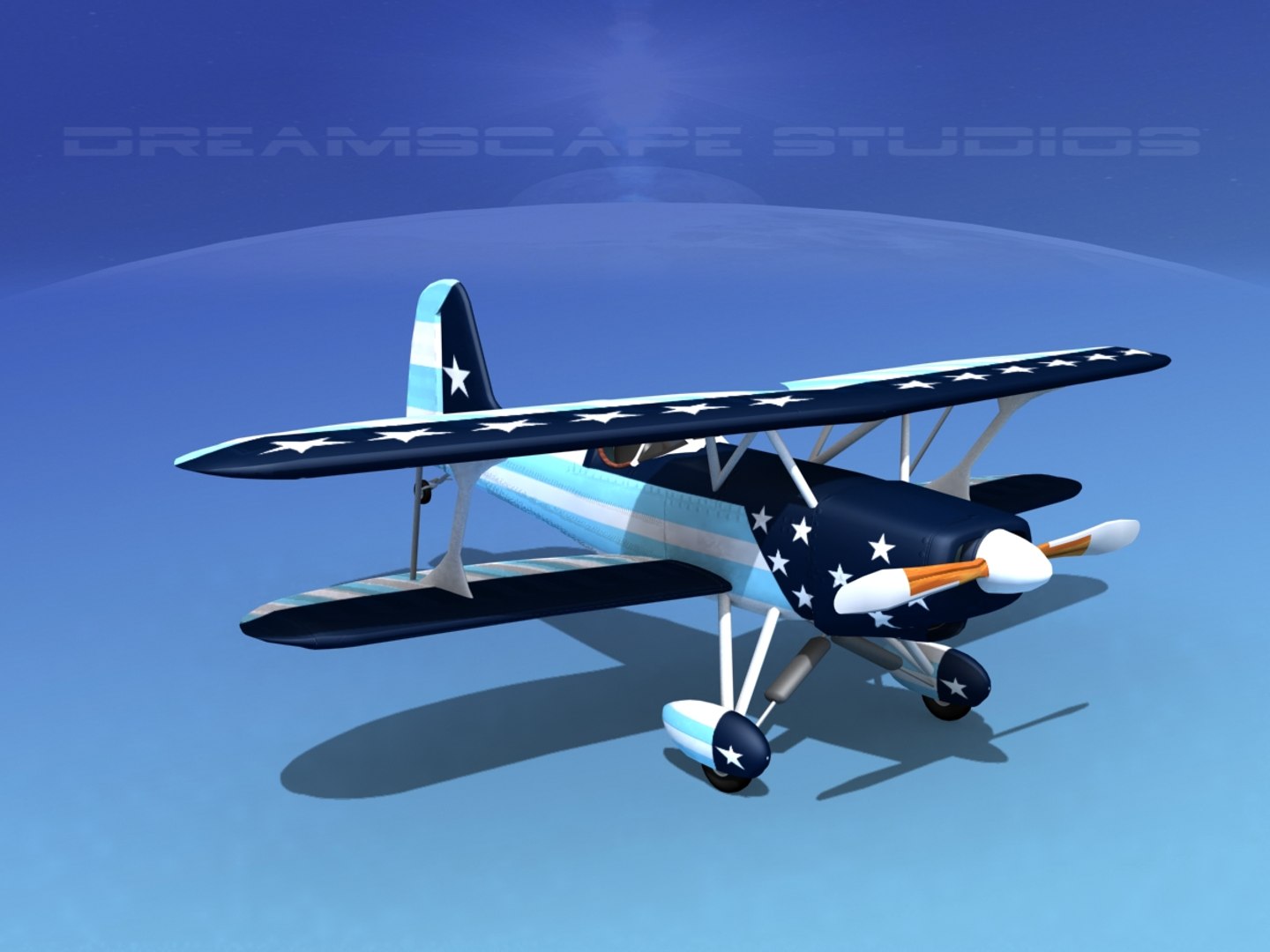 Starduster Cockpit Single 3d Model