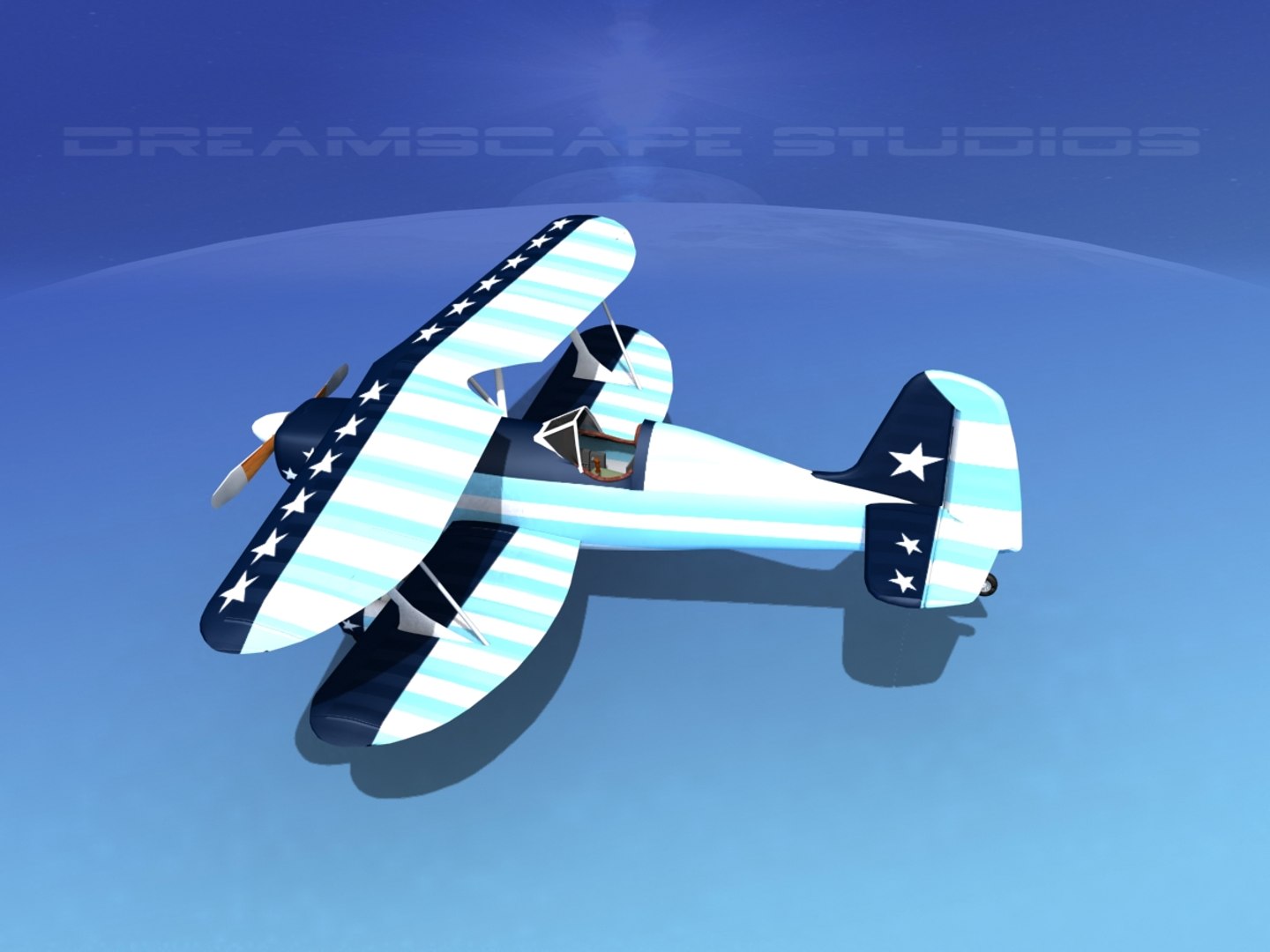 Starduster Cockpit Single 3d Model