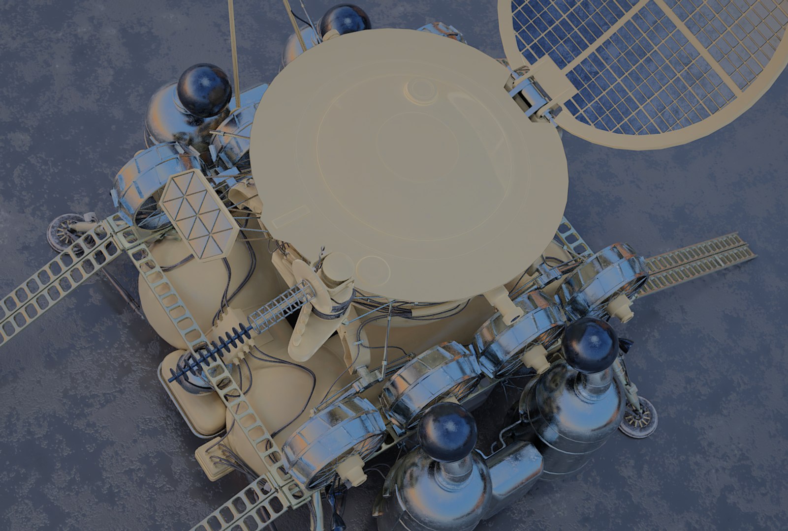 3D Luna 17 Model - TurboSquid 1395372