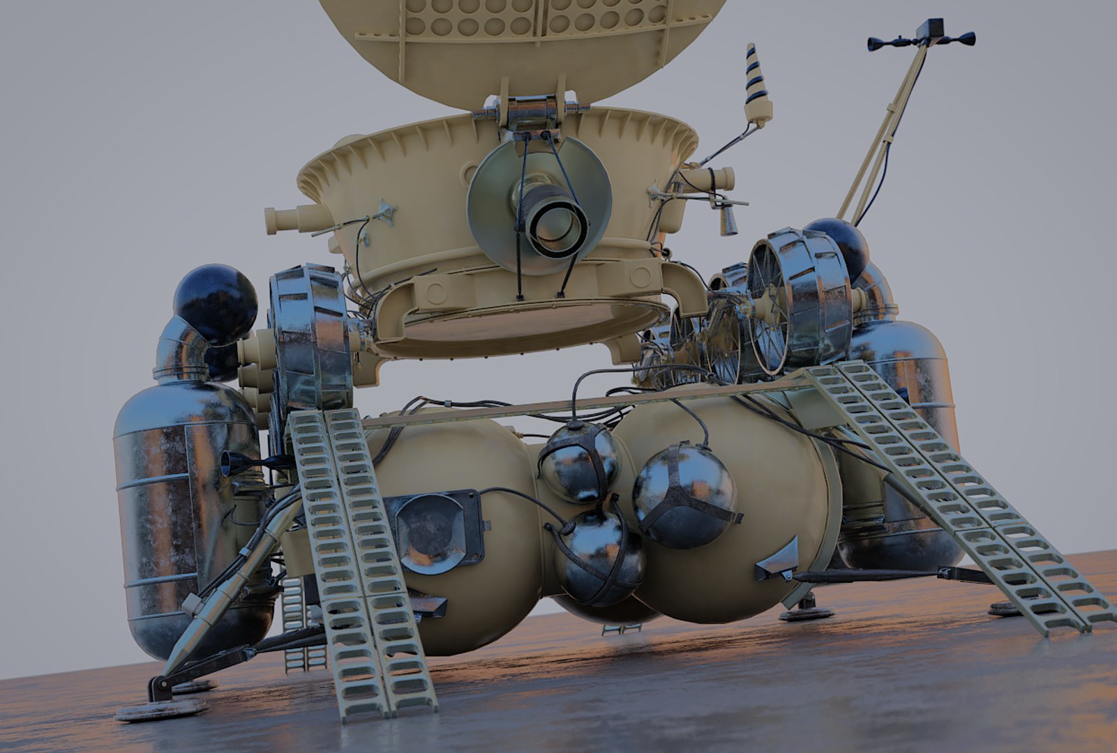 3D Luna 17 Model - TurboSquid 1395372