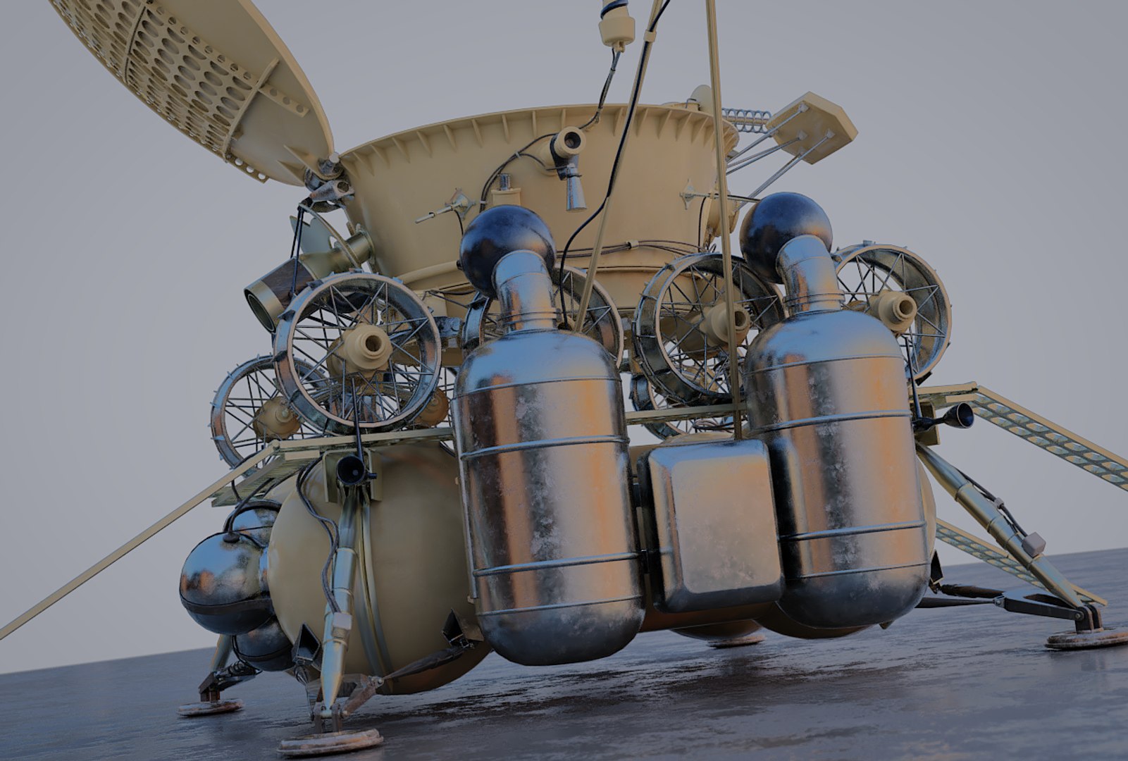 3D Luna 17 Model - TurboSquid 1395372