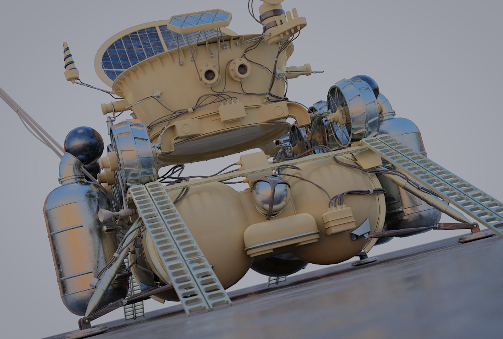 3D Luna 17 Model - TurboSquid 1395372