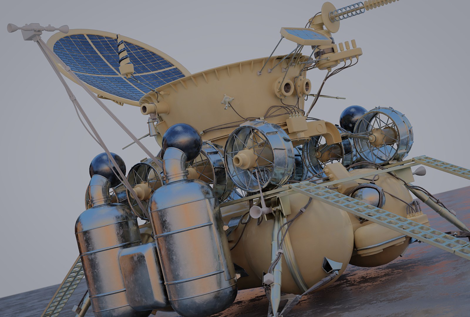 3D Luna 17 Model - TurboSquid 1395372