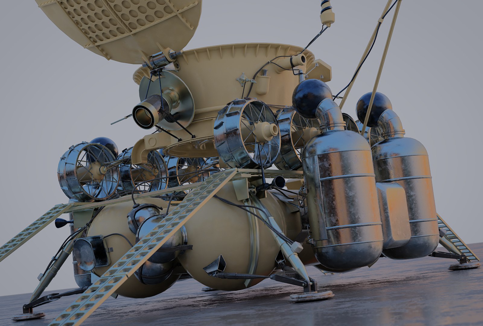 3D Luna 17 Model - TurboSquid 1395372