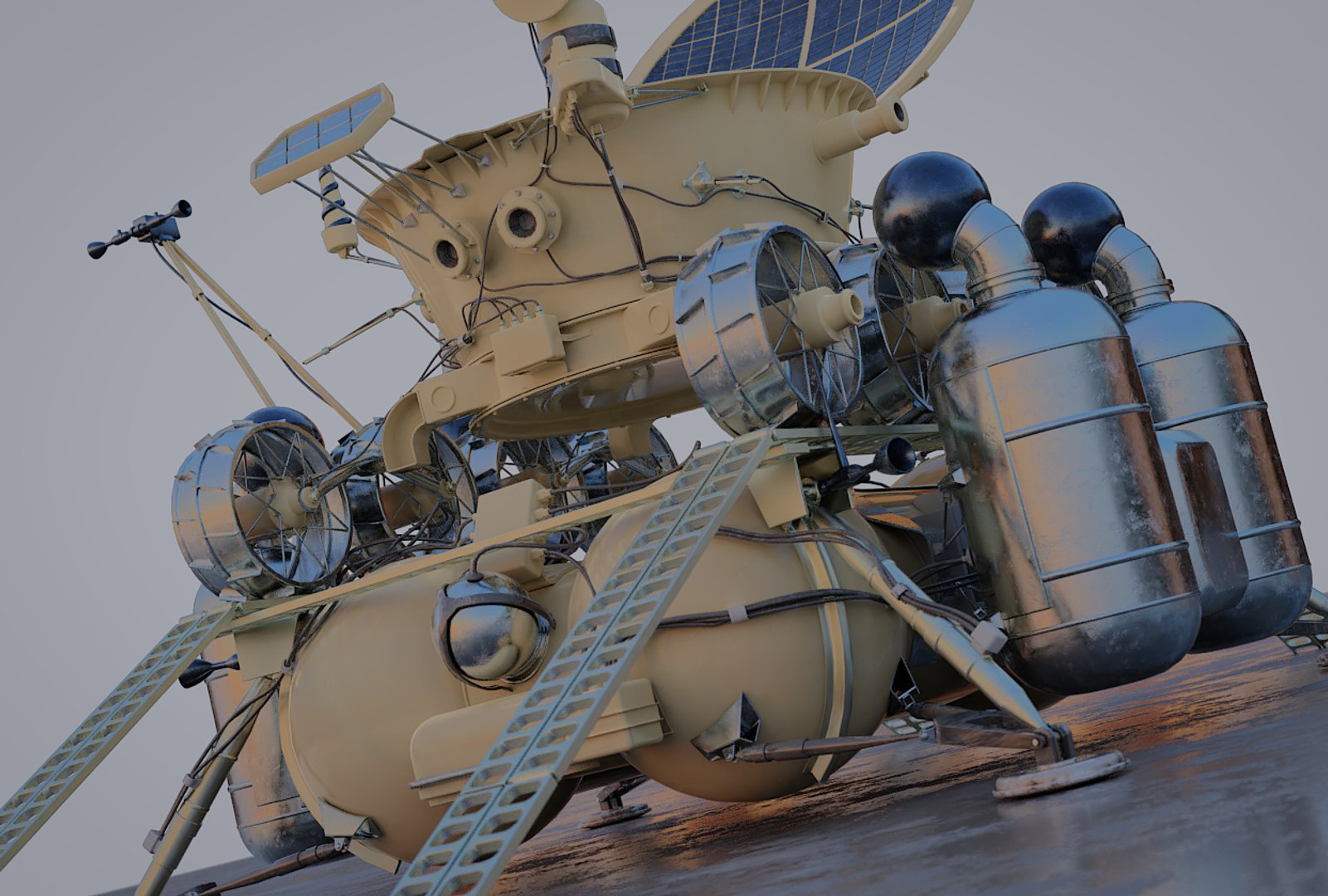 3D Luna 17 Model - TurboSquid 1395372