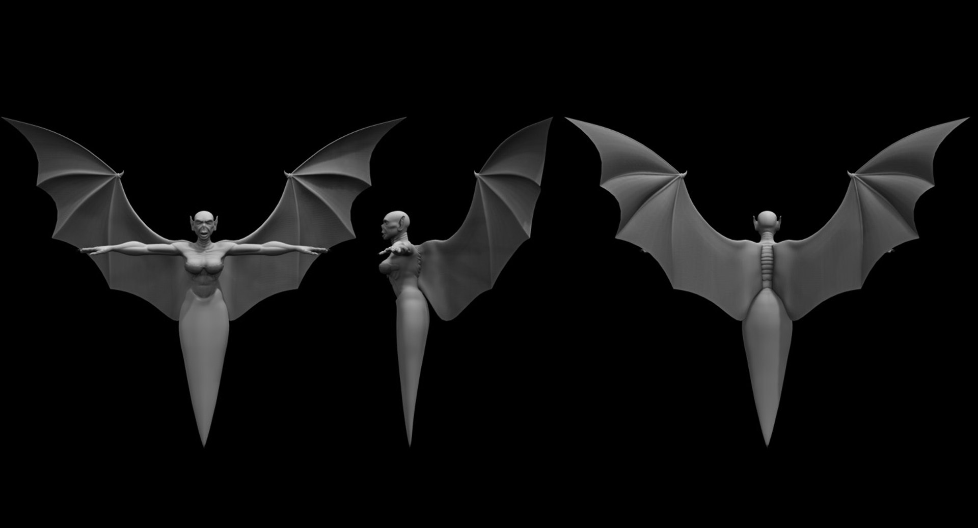 Dracula Ghost 3D Model - TurboSquid 1527104