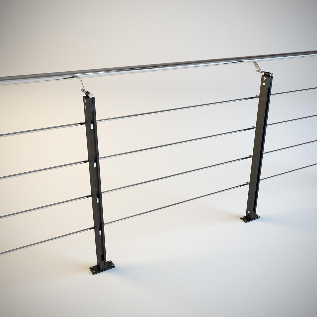 3ds max pack 6 railing