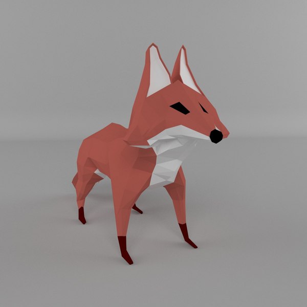 3d fox