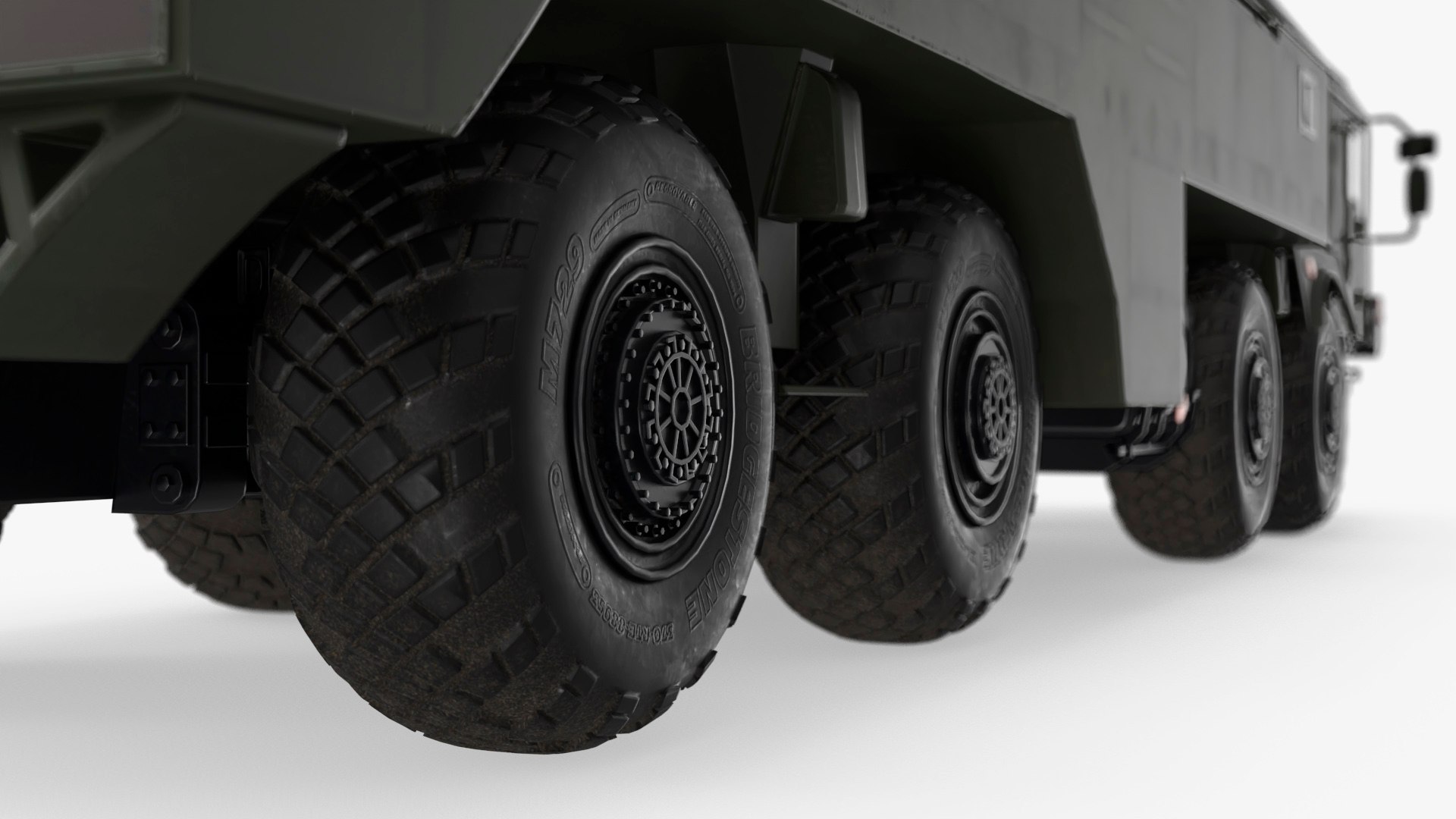 Armed Iskander TEL Simplified 3D Model - TurboSquid 2459897