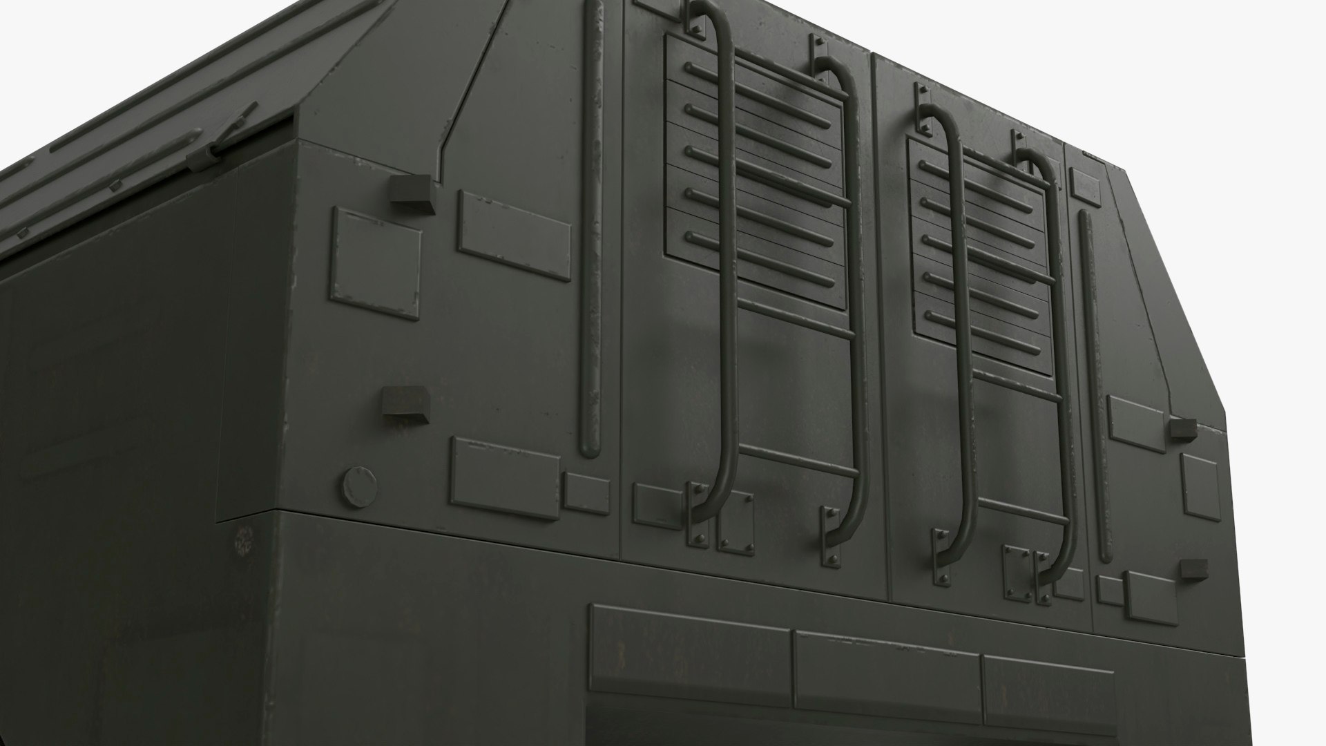 Armed Iskander TEL Simplified 3D Model - TurboSquid 2459897