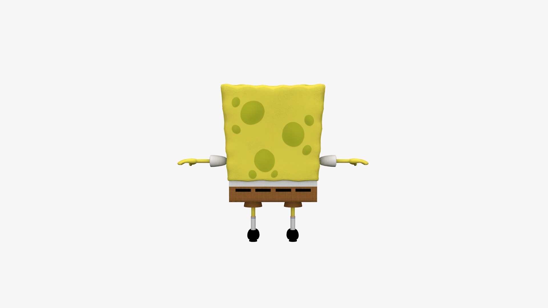 3D SpongeBob SquarePants - TurboSquid 2385832
