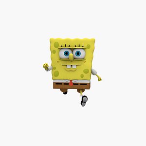 Rigged Spongebob Squarepants 3D Models For Download | TurboSquid