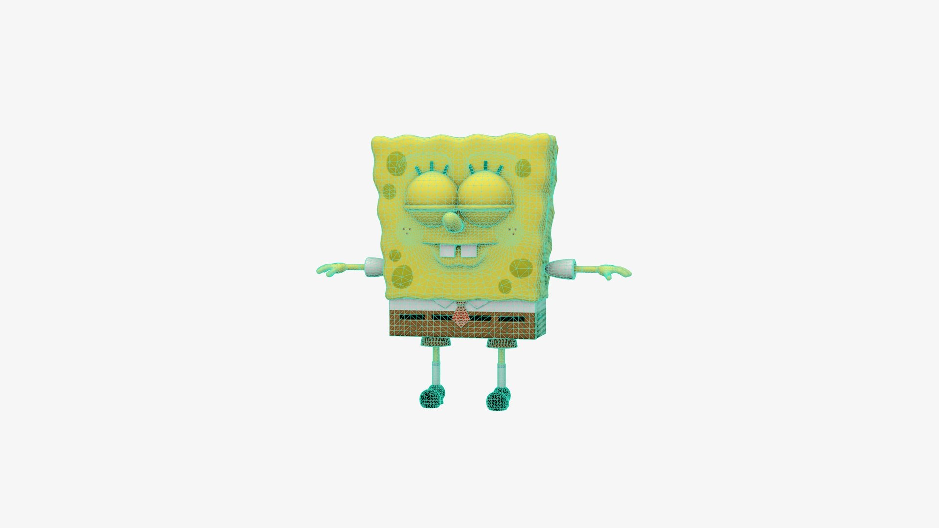 3D SpongeBob SquarePants - TurboSquid 2385832