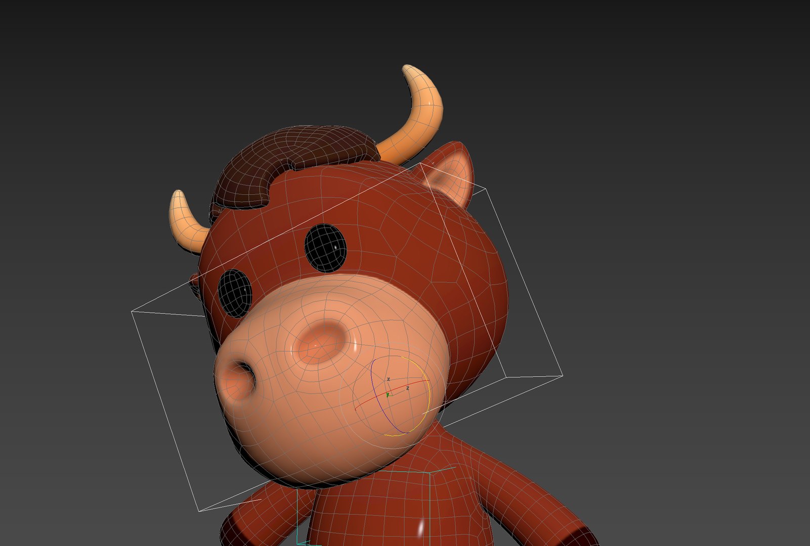 Character138 Rigged Bull 3D Model - TurboSquid 1761465