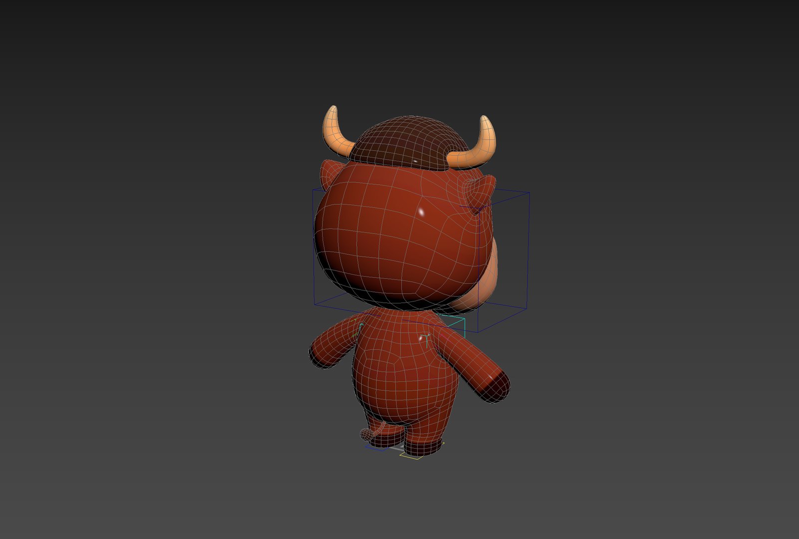 Character138 Rigged Bull 3D Model - TurboSquid 1761465