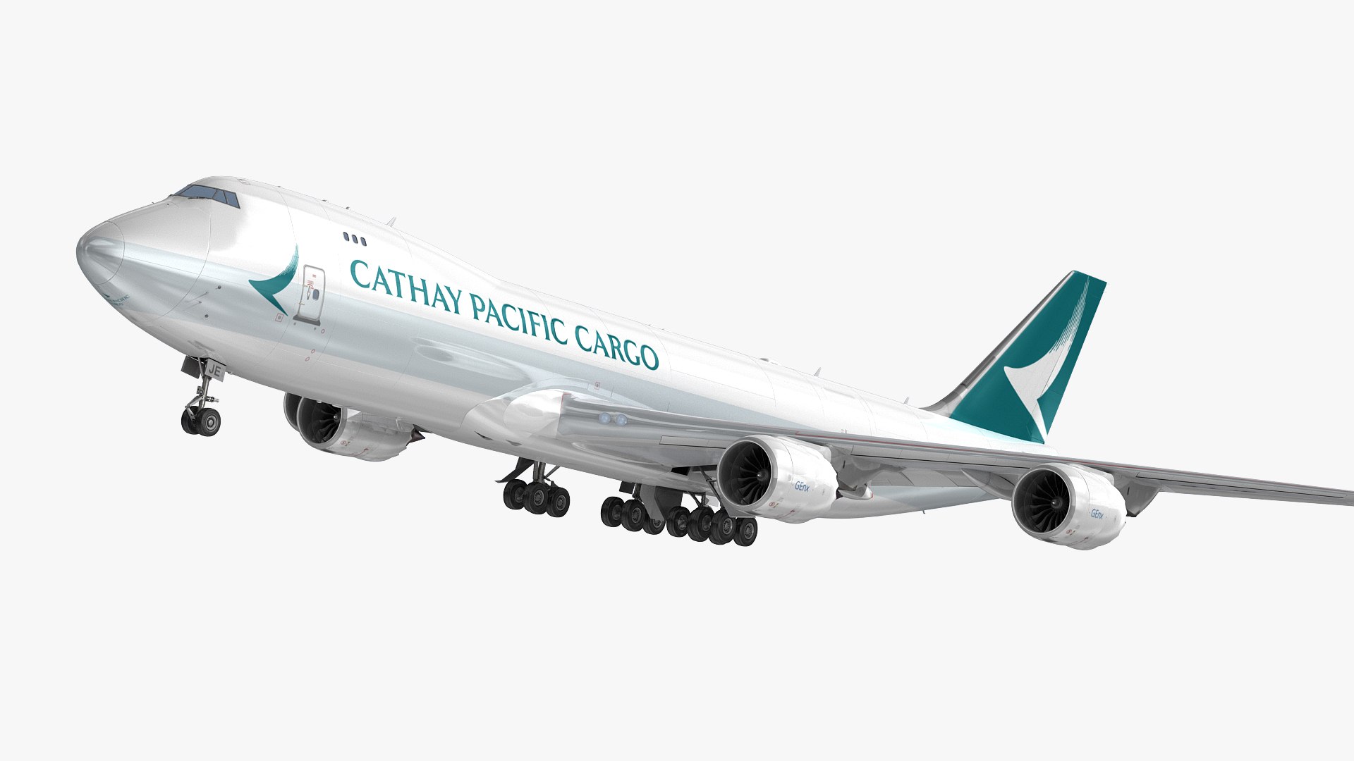 Boeing 747-8F Cathay Pacific Cargo 3D model - TurboSquid 2156583