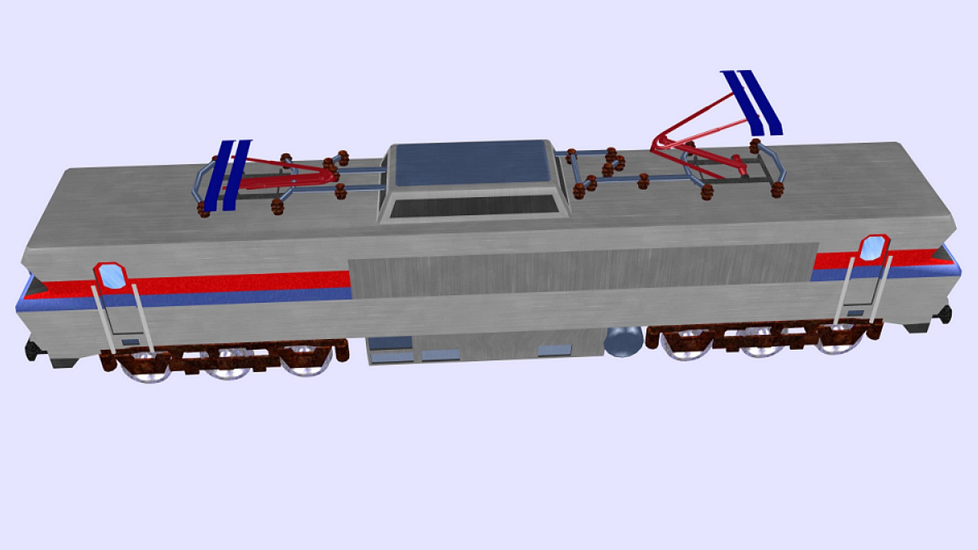 Cc 21000 electric locomotive 3D model - TurboSquid 1713554