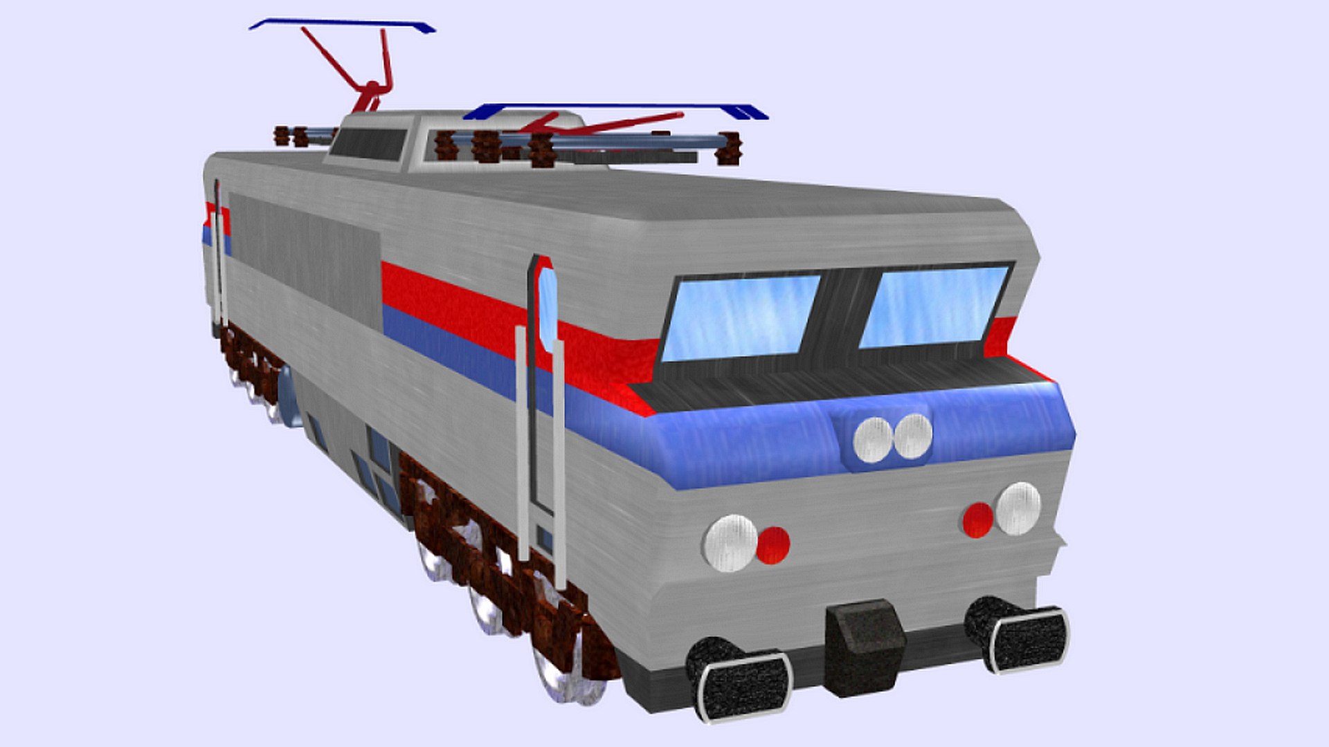 Cc 21000 electric locomotive 3D model - TurboSquid 1713554