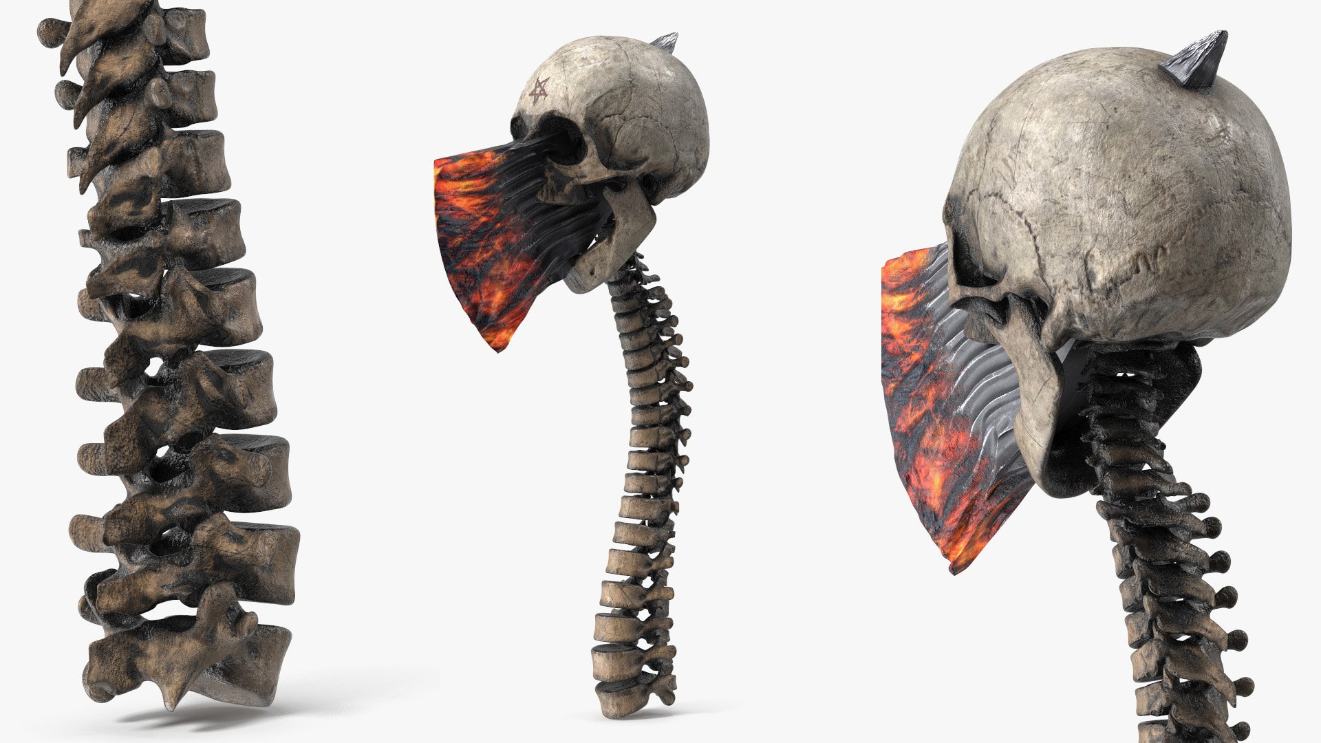 3D Demonic Axe - TurboSquid 2431867