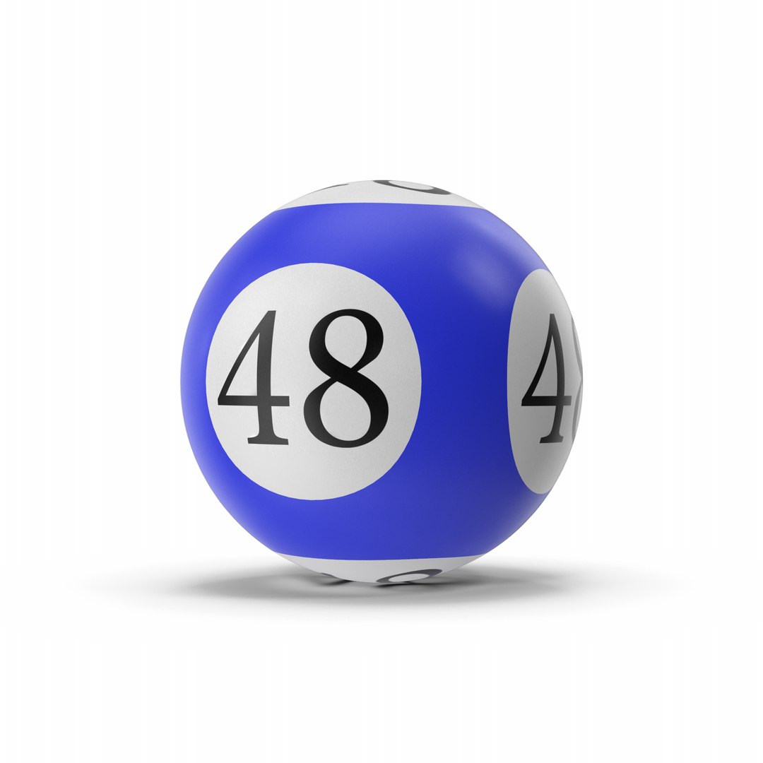 Bingo Ball 48 Model - TurboSquid 2415490