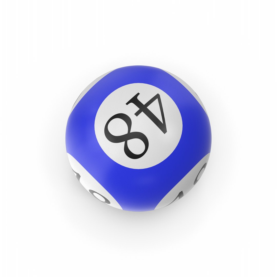 Bingo Ball 48 Model - TurboSquid 2415490
