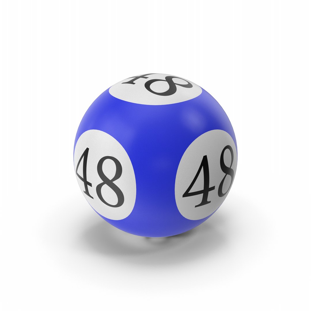 Bingo Ball 48 Model - TurboSquid 2415490