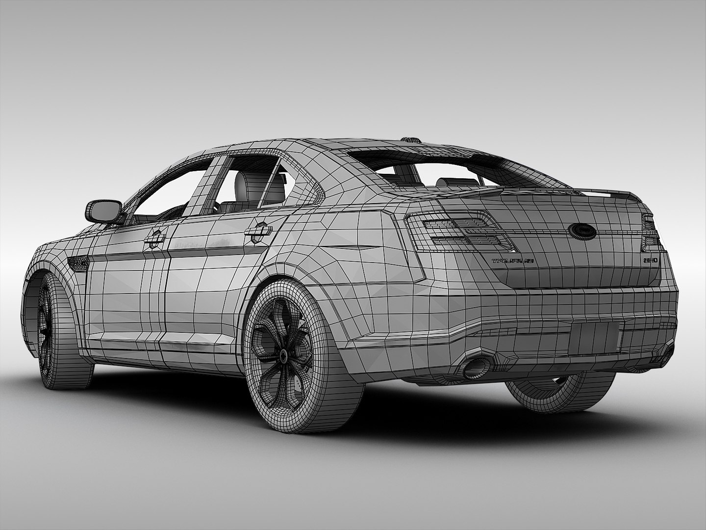 3d Car Taurus Sho