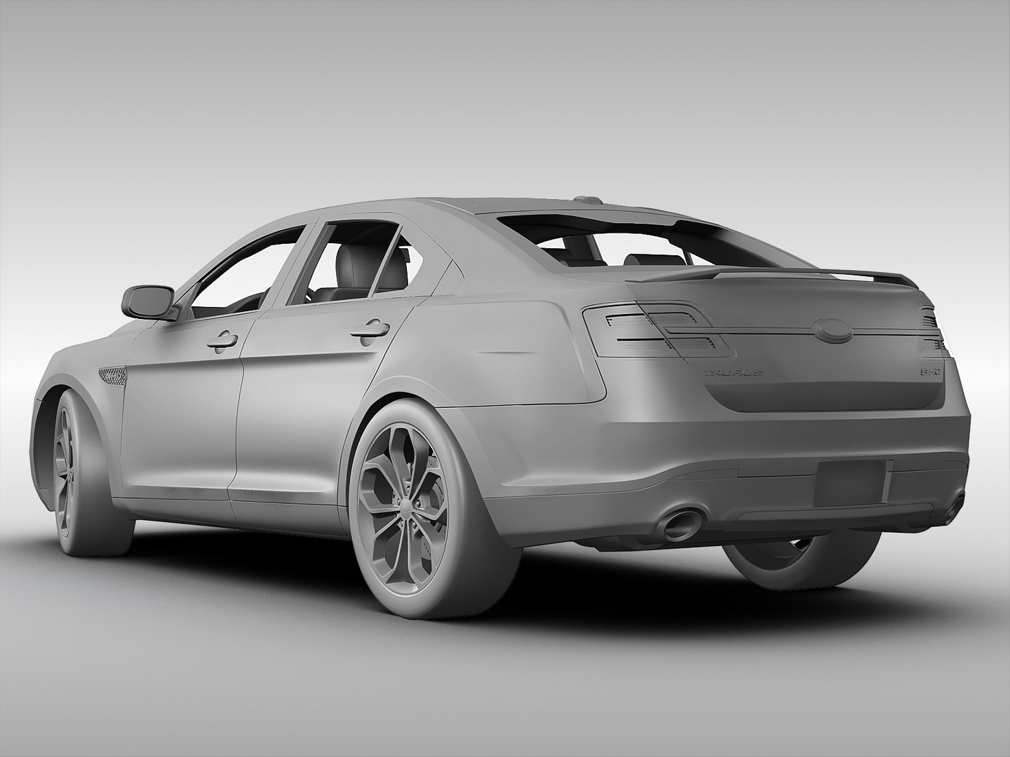 3d Car Taurus Sho