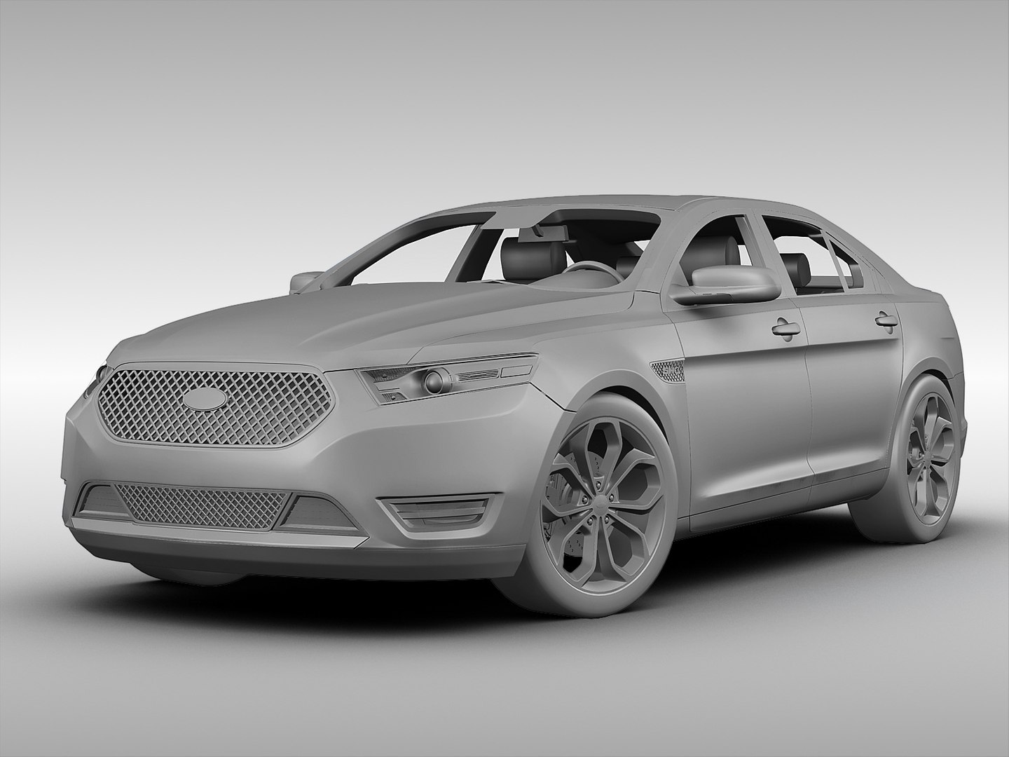 3d Car Taurus Sho