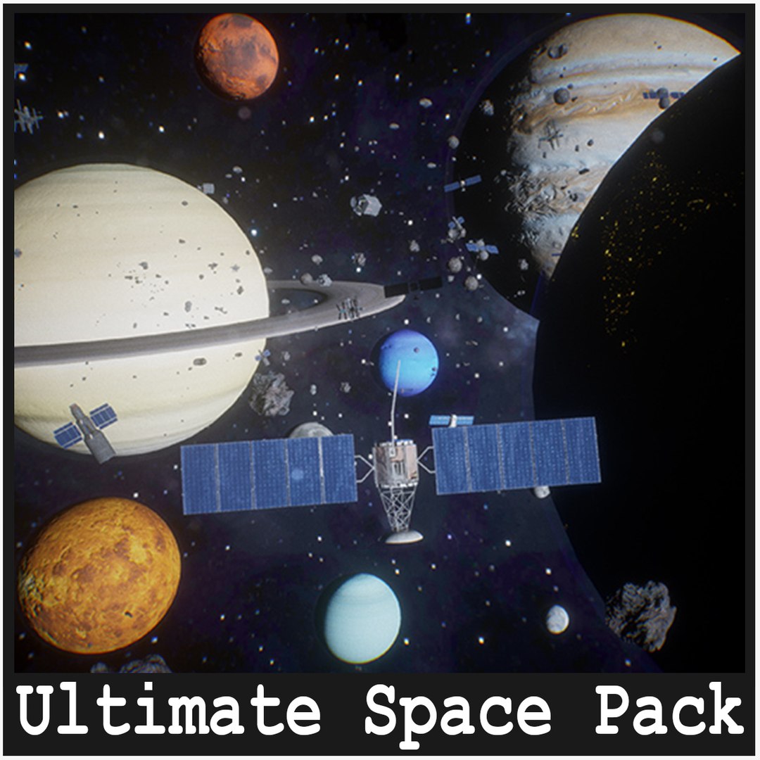3D Ultimate Space Package 50 Assets - TurboSquid 1983634