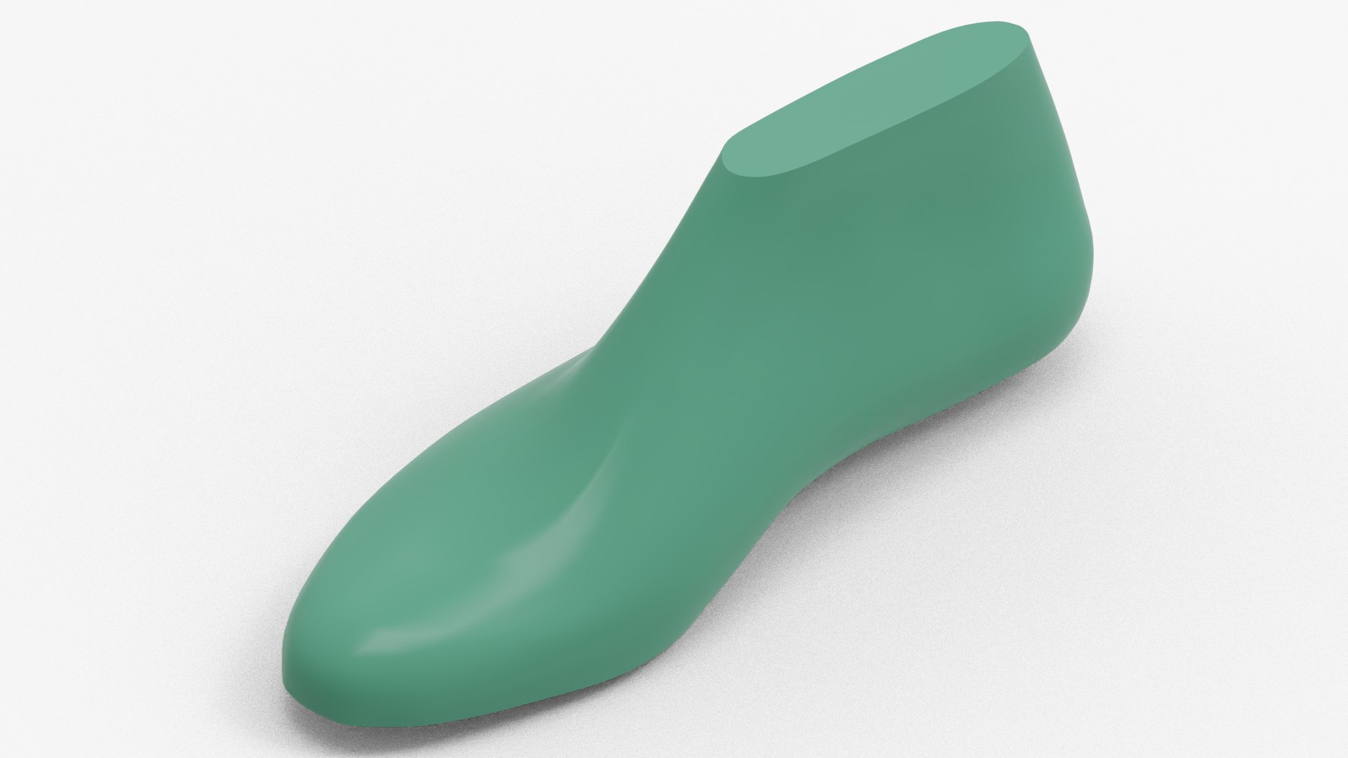 Casual shoe last 3D model - TurboSquid 1805957