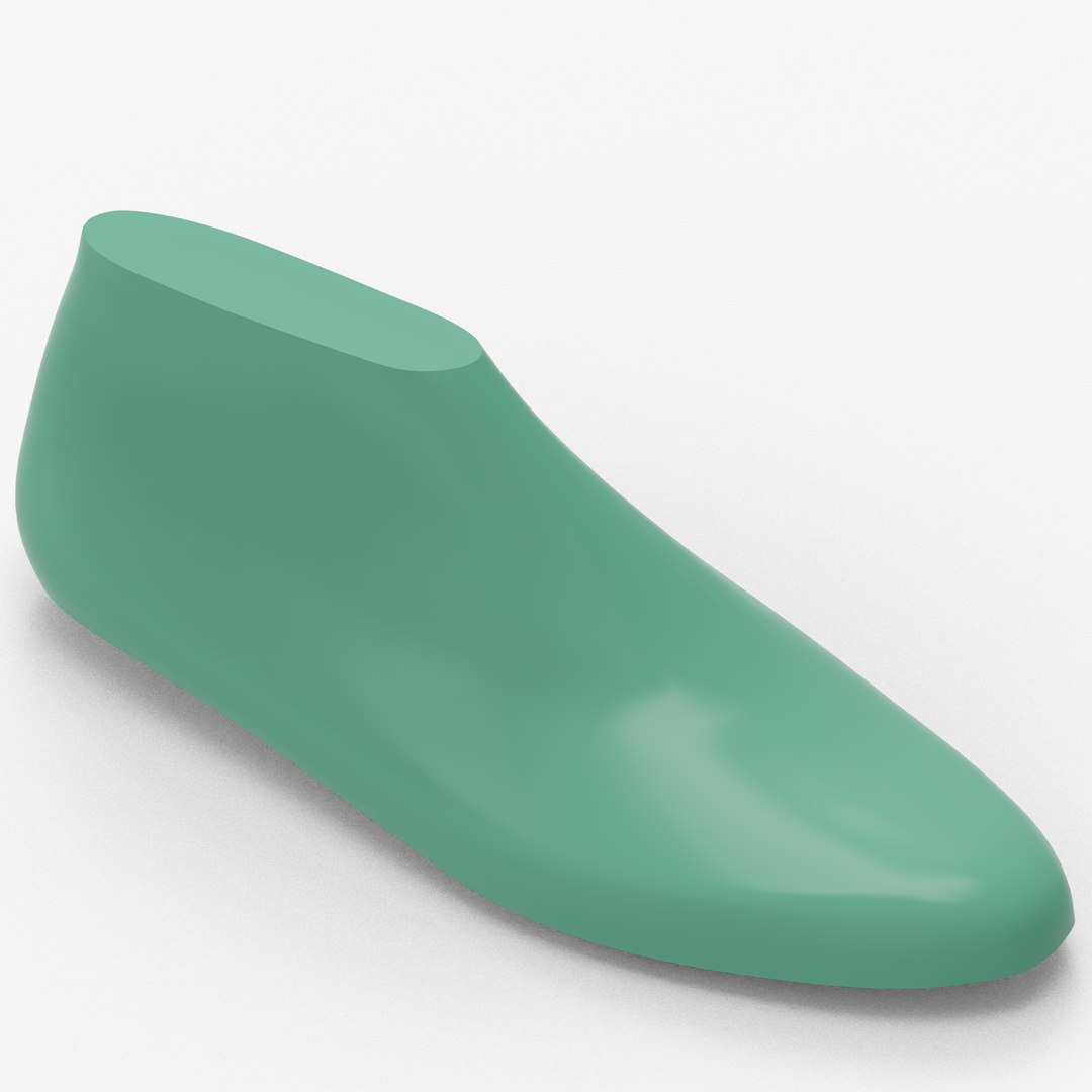 Casual shoe last 3D model - TurboSquid 1805957