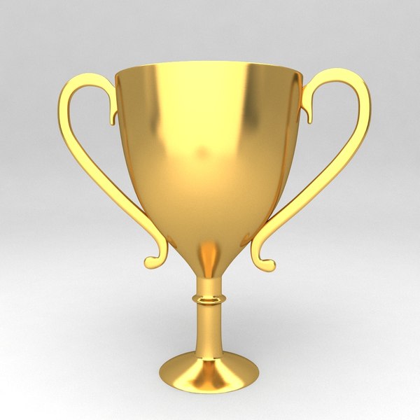 3d awards trophies model