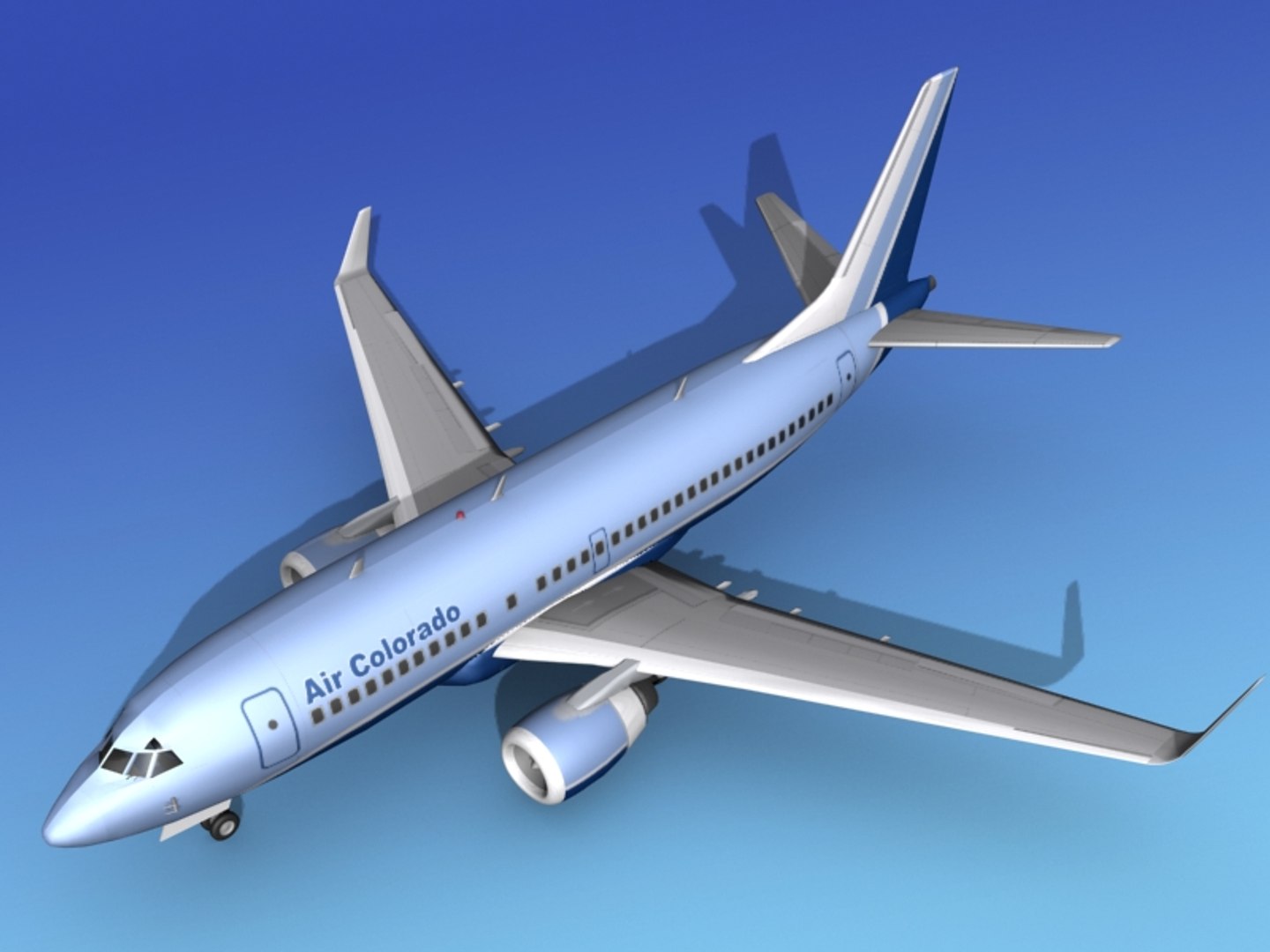 3d Model Boeing 737-700 737 737-700er