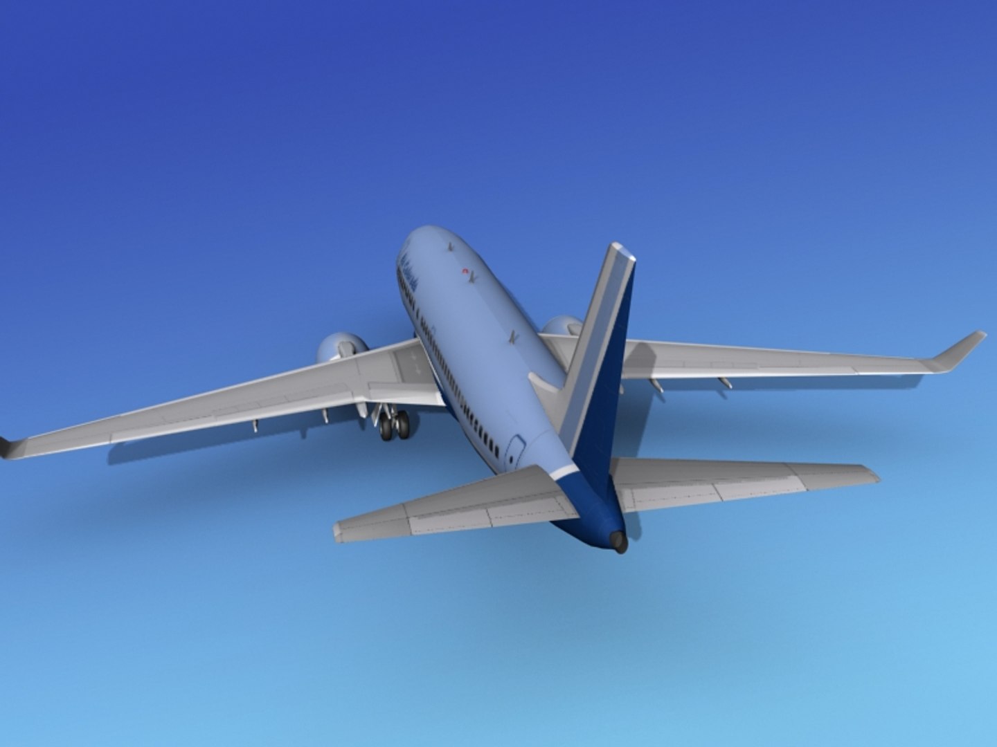 3d Model Boeing 737-700 737 737-700er