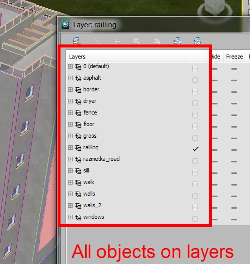 3d buildings 1 model