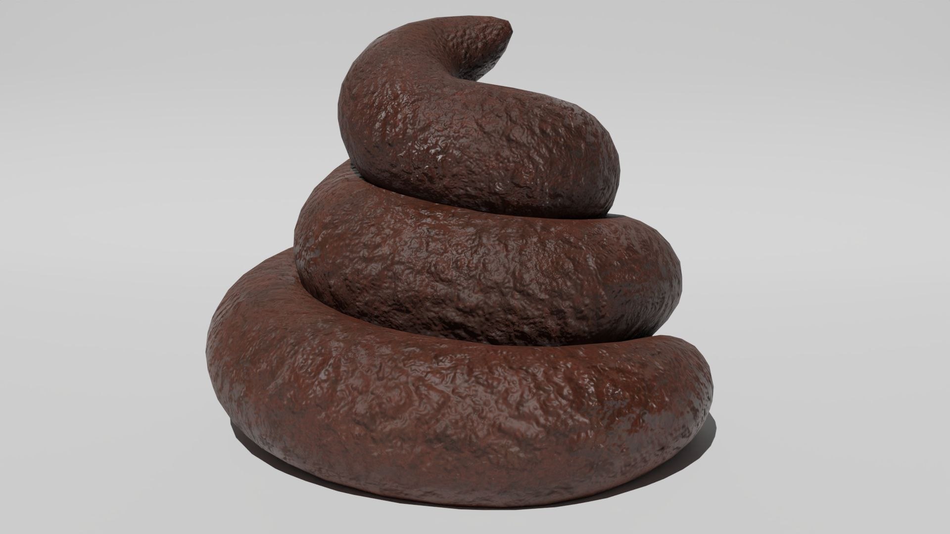 3D Poop Model - TurboSquid 1849901