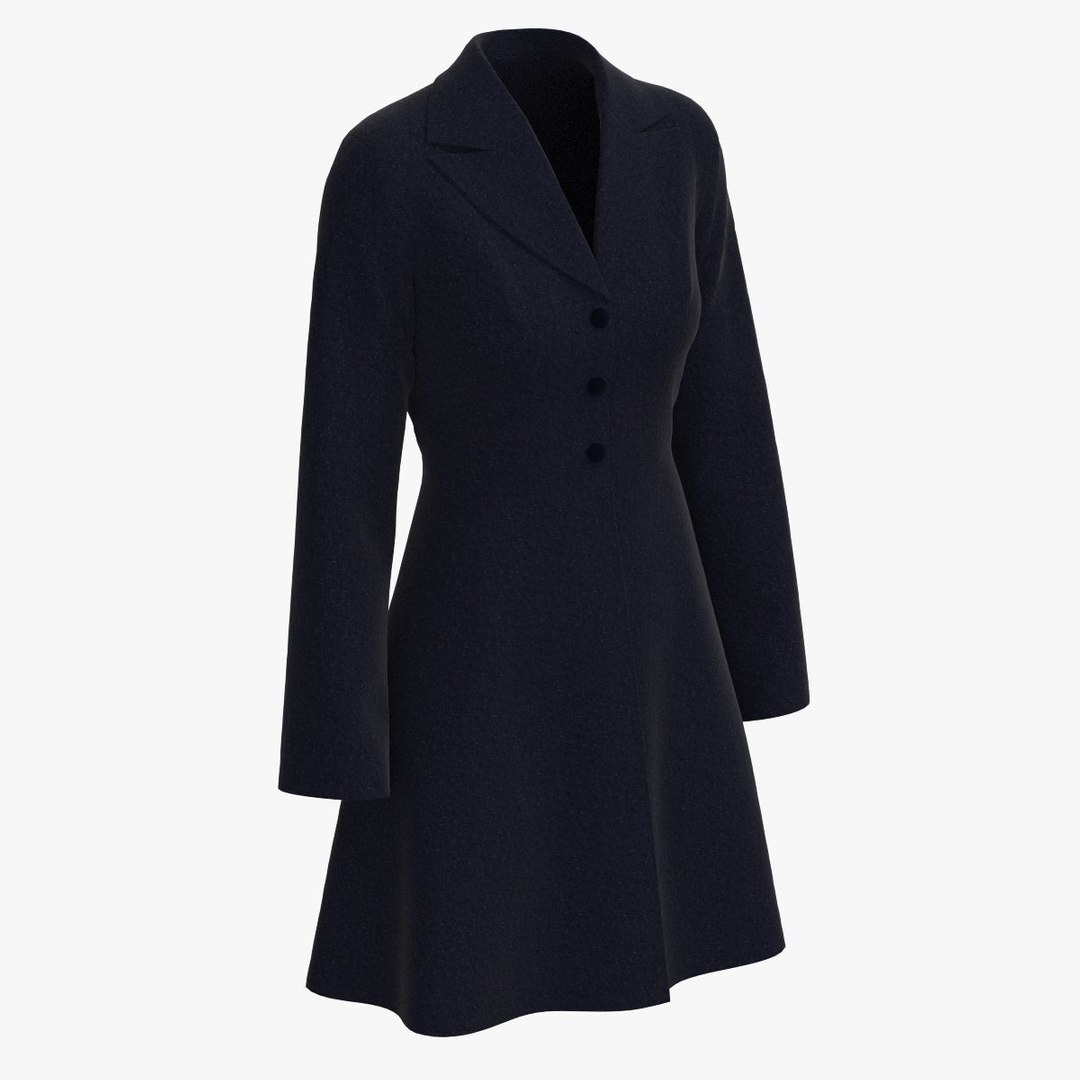 Frock Coat model - TurboSquid 1970621