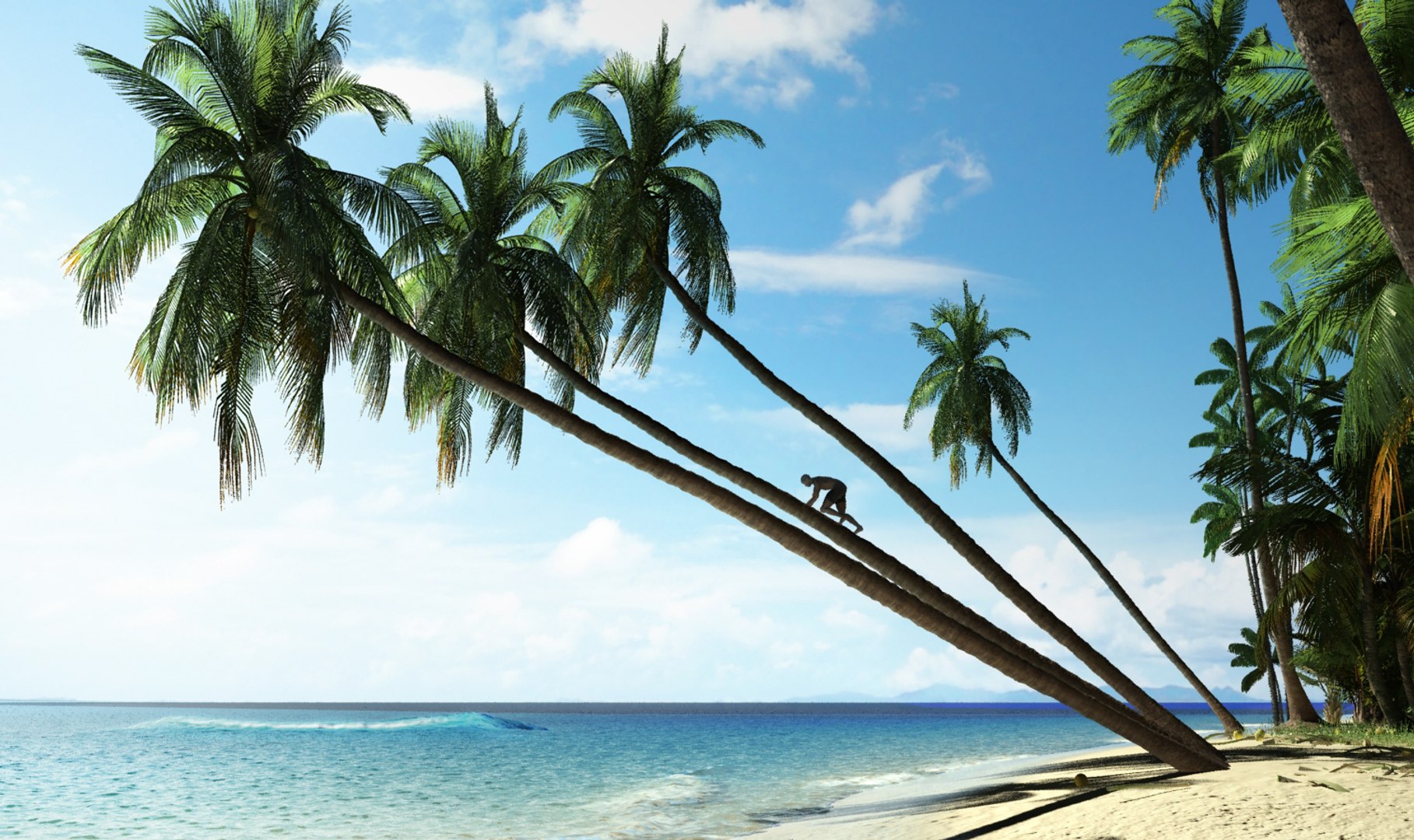 archmodels 85 trees 3d c4d