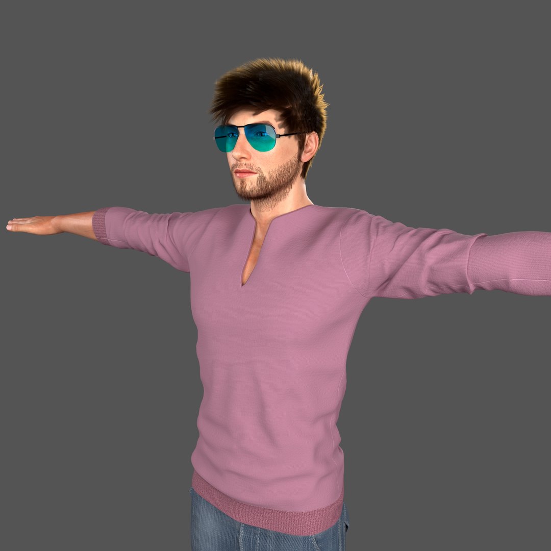 Stylish Man 2 3D - TurboSquid 1759577