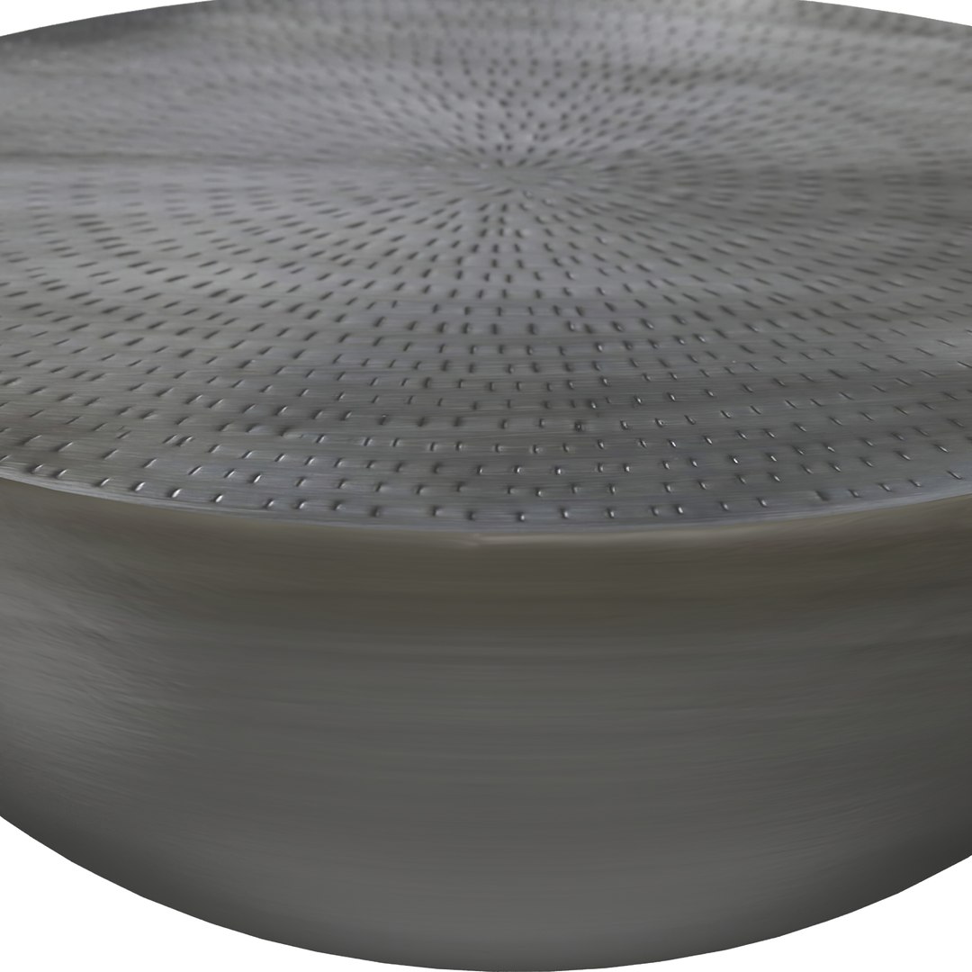 3D Conga Coffee Table Antique Zinc - TurboSquid 2059605