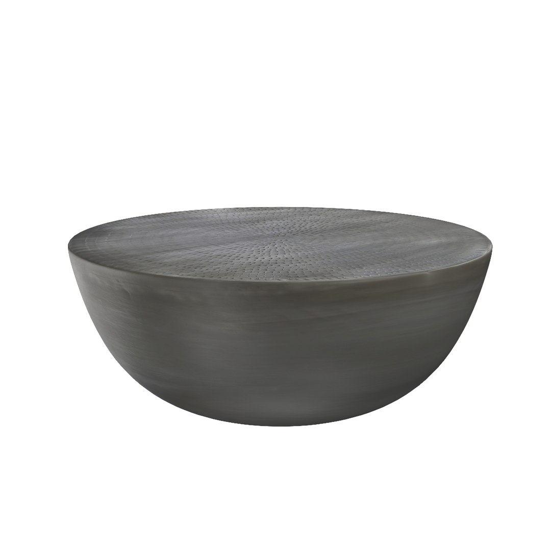 3D Conga Coffee Table Antique Zinc - TurboSquid 2059605