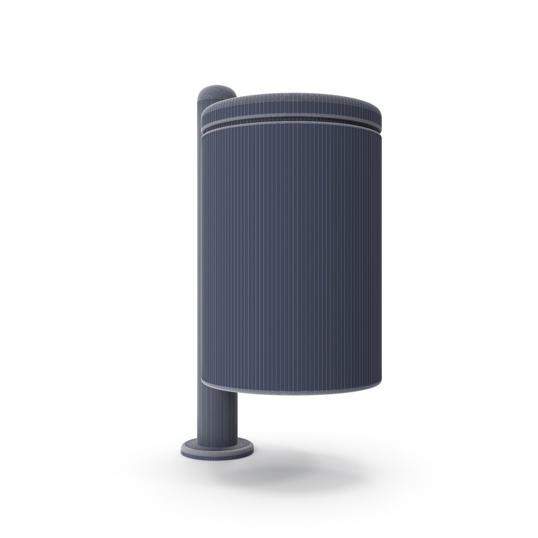 Trash Can 3D Model - TurboSquid 1945001