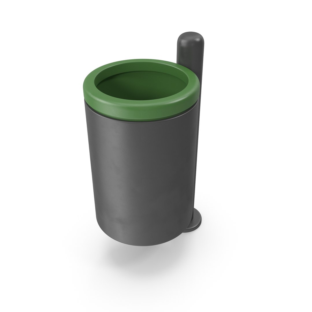 Trash Can 3D Model - TurboSquid 1945001