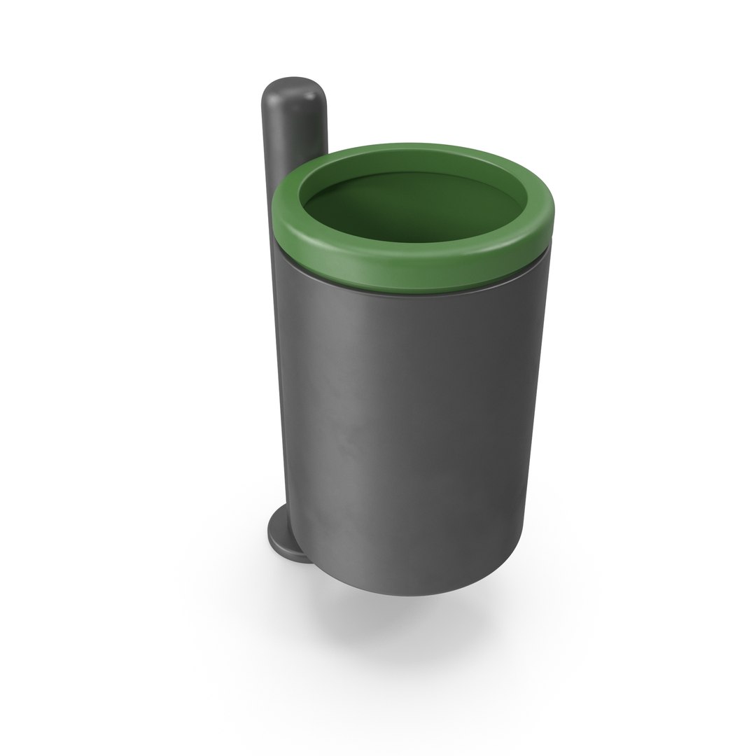 Trash Can 3D Model - TurboSquid 1945001