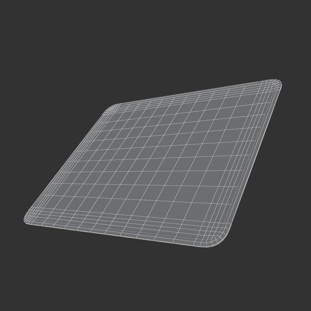 Mouse Pad 360x300 Mm 3D Model - TurboSquid 1185880