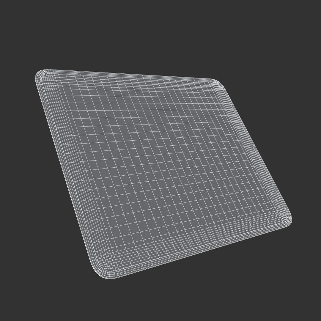 Mouse Pad 360x300 Mm 3D Model - TurboSquid 1185880