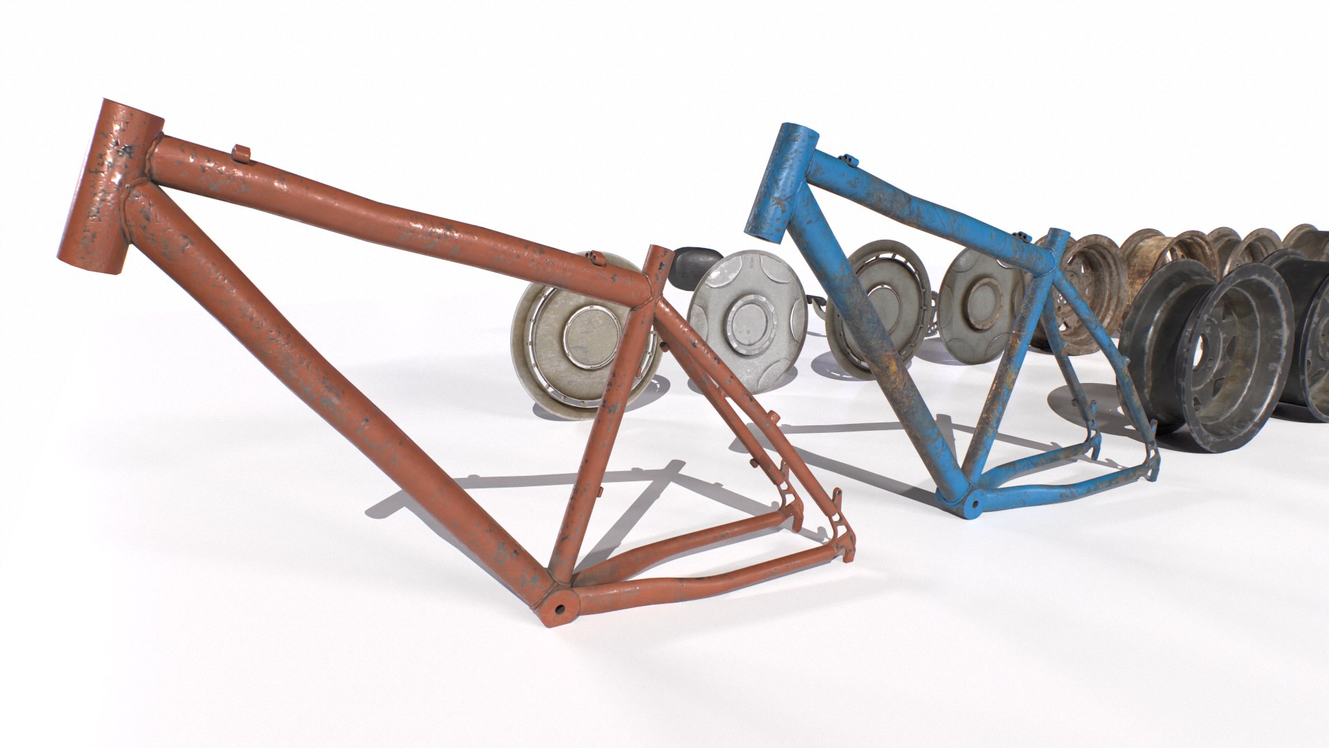 Garage And Street Junk 3D Model - TurboSquid 1989482