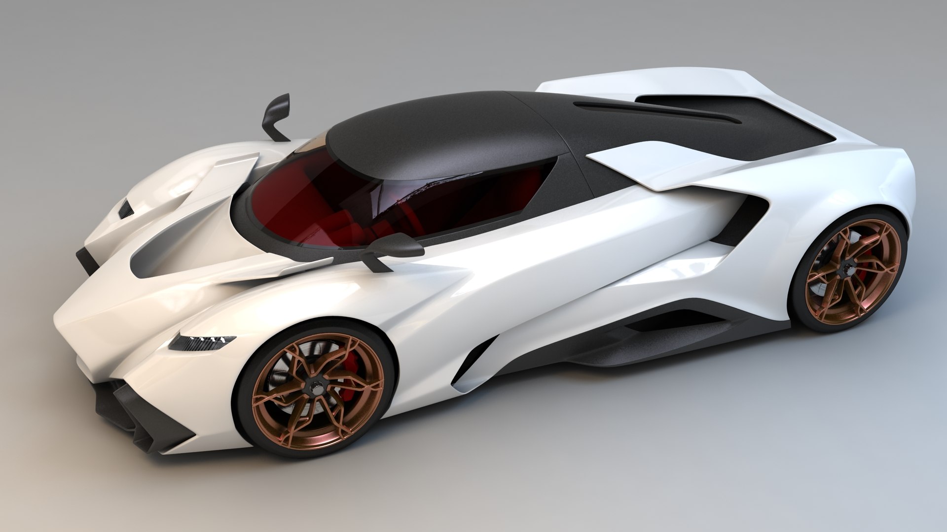 3D Supercar Concept - TurboSquid 1233952