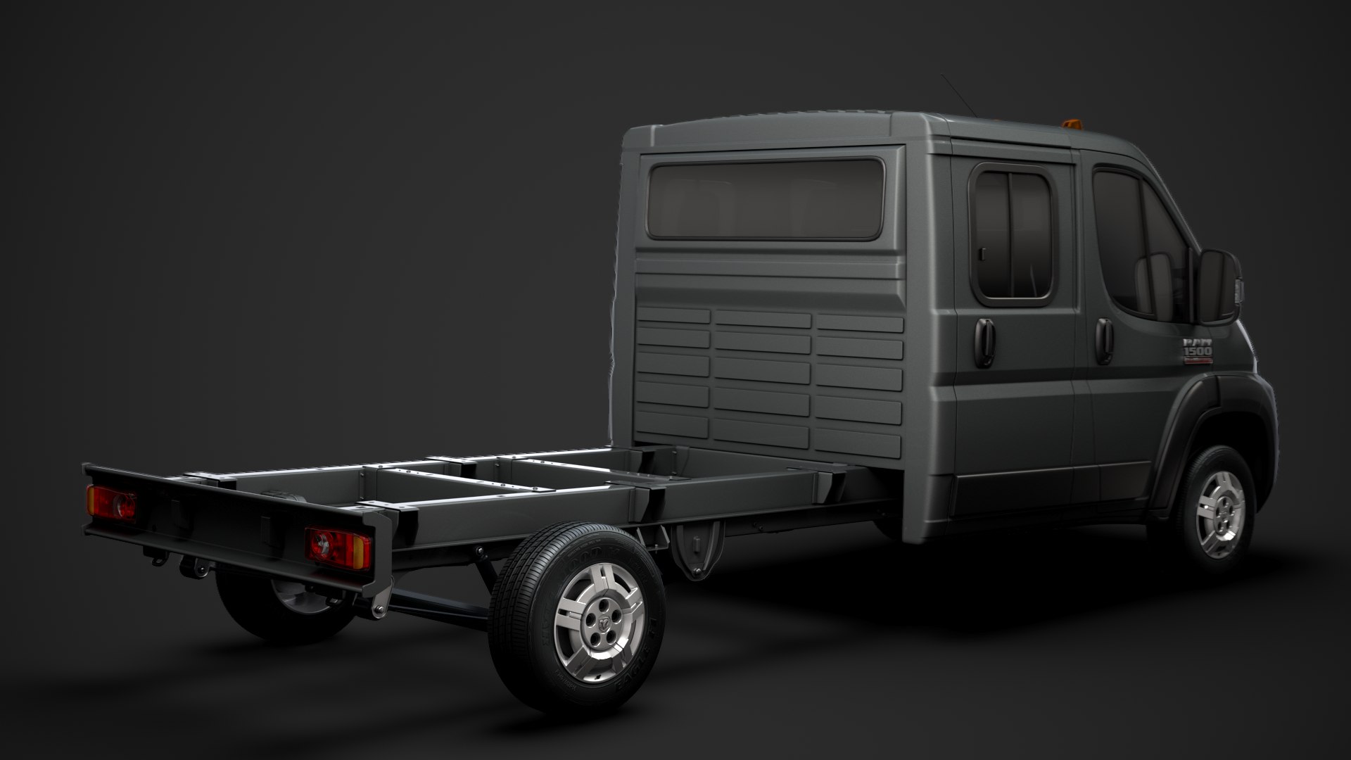Ram Promaster Chassis Truck 3D - TurboSquid 1473375